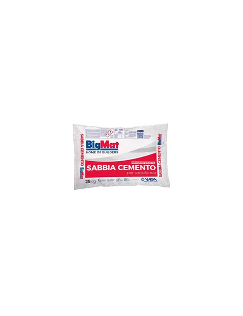 SABBIA E CEMENTO BIGMAT Sacco Da 25 Kg