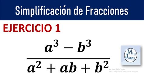 Simplificaci N De Fracciones Algebraicas Ejercicio Desarrollado Youtube