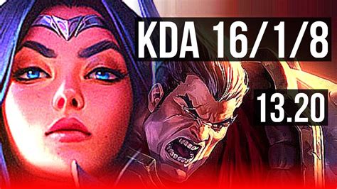 IRELIA Vs DARIUS TOP 16 1 8 Legendary 6 Solo Kills 800 Games