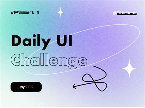 Daily UI ChallengePart 1 Totokaine 站酷ZCOOL