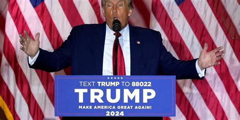Ex US Präsident Donald Trump tritt bei Wahl 2024 erneut an