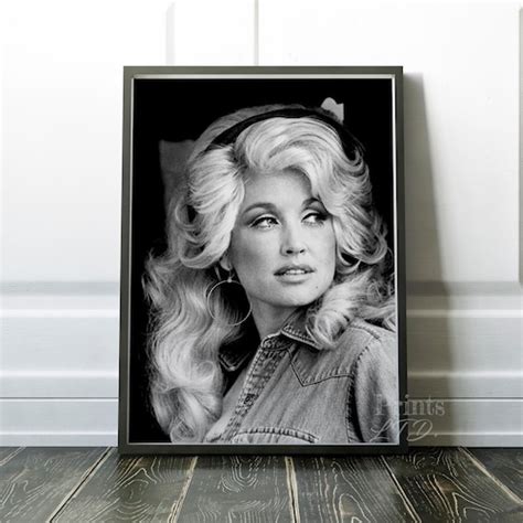 Dolly Parton Premium Art Print 1950s 1960s 1970s Music Stars Etsy