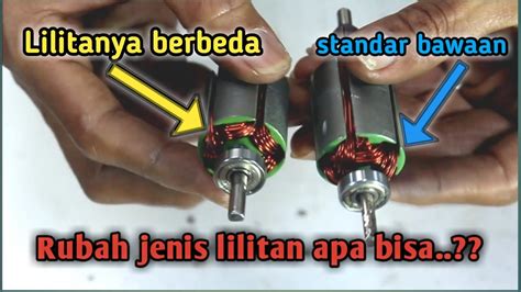 Rubah Jenis Lilitan Dinamo Rs775 Dari Bawaanya YouTube