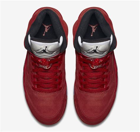 Official Images Of The Air Jordan Red Suede Flight Suit Air