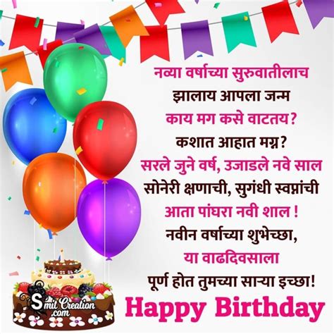 Top 999 Happy Birthday Wishes In Marathi Images Amazing Collection
