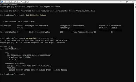 How To Get Bitlocker Recovery Key From CMD Without Microsoft Account