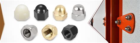 sourcing map 4Pcs Écrou Borgne M20 Hexagonal Dôme Clous 304 Acier