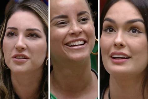 BBB23 Amanda Domitila e Larissa estão no 16º Paredão OFuxico