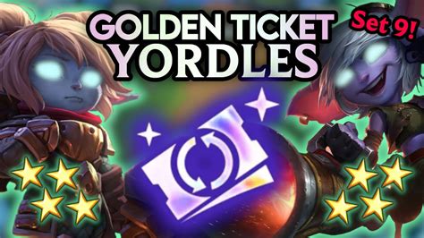 Golden Ticket Star Yordle Reroll Set Tft Gameplay Tftplaytest