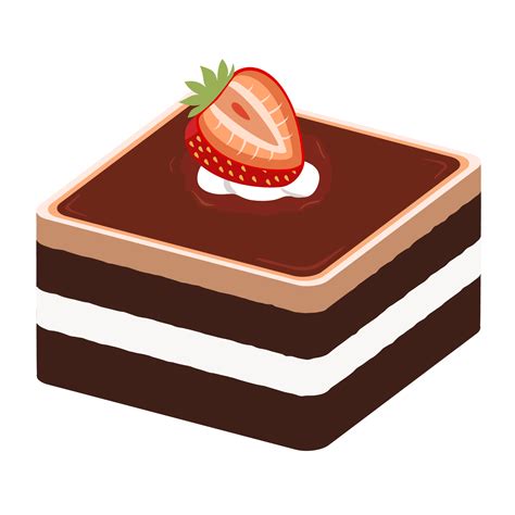 Brownie Cake Dessert Box Food Theme Decoration 16391478 Png