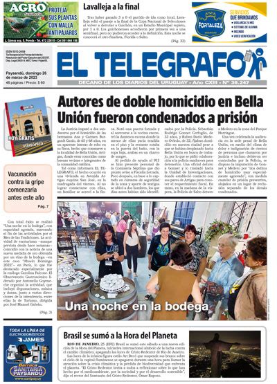 Edición 26 03 2023 Diario El Telégrafo