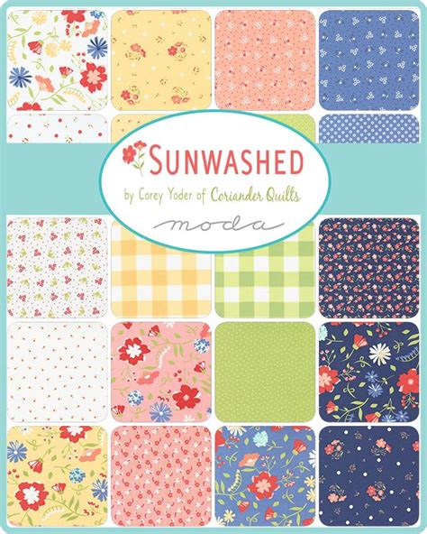 Moda Fabrics Sunwashed Honey Bun By Corey Yoder Of Coriander Quilts
