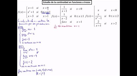 Ejercicios Resueltos De Funciones A Trozos SEONegativo