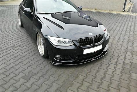 Splitter Przedni V 1 BMW 3 E92 M PACK FACELIFT Gloss Black Nasza