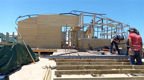 construcción de parador de playa Estudio Pinares Diseñamos y