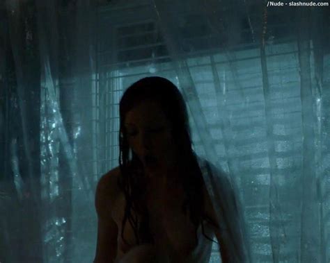Wrenn Schmidt Topless In Outcast Shower Photo Nude