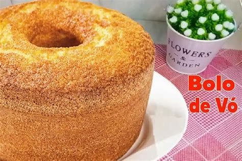 Bolo simples da vovó um delícia para o seu lanche da tarde confira