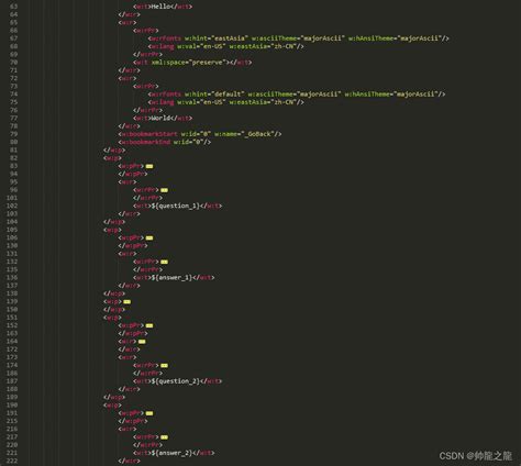 基于java freemarker实现动态赋值以及生成word文档 java中word动态赋值 csdn博客