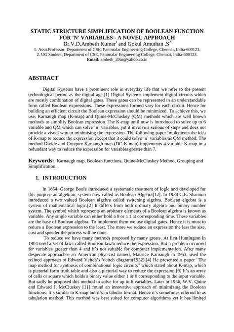 pdf static structure simplification of boolean dokumen tips