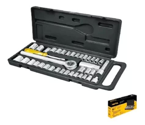 Juego De Dados Autocle Con Matraca 40 Pzas Pretul 24220 Eg