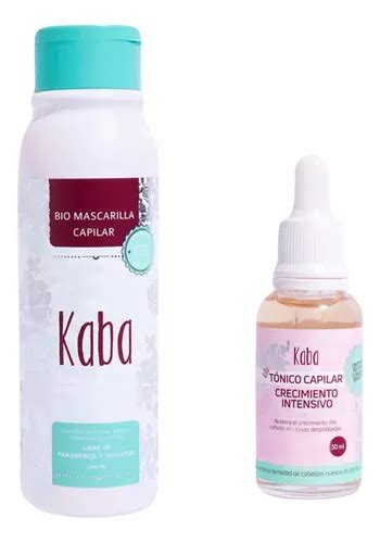 Kit Kaba 1 Biomascarilla 1 Tónico Capilar De Crecimiento Cuotas