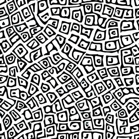 Dibujo De C Rculos Para Colorear En Blanco Y Negro Creative Fabrica