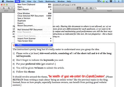 How To Print Preview On Mac Macos Included