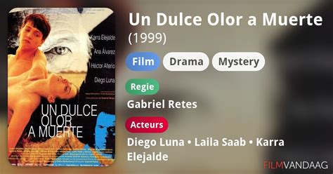 Un Dulce Olor A Muerte Film Filmvandaag Nl