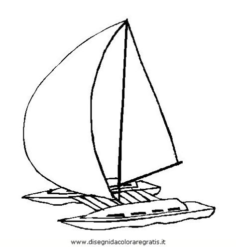 Disegno Barca A Vela Da Colorare