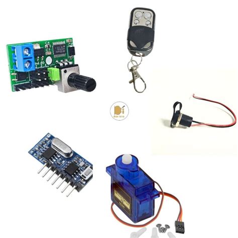 Combo I U Khi N Ng C Servo T Xa B Ng Remote D Ng Ngu N V Dtba