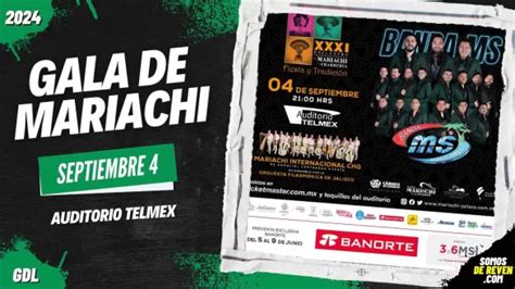 BOLETOS GALA DE MARIACHI EN GUADALAJARA AUDITORIO TELMEX 2024 Archivos
