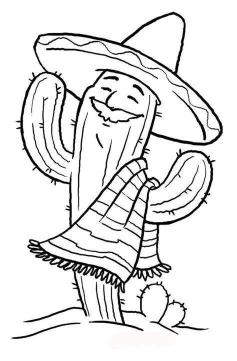 Cinco De Mayo Coloring Pages Printable ColoringMe