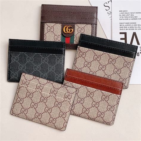 Carteira De Couro Pu Unissex 3 Camadas Ultra Slim Cartão De Vicci