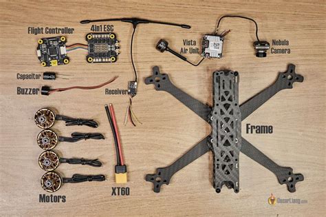 how to build an fpv drone tutorial dji fpv system oscar liang
