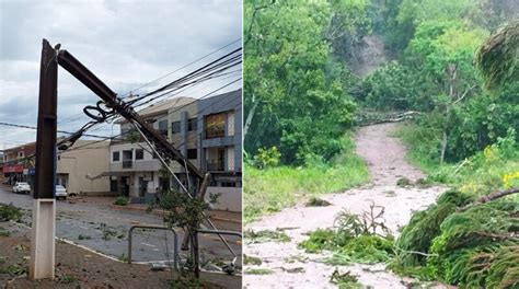 Temporal do Paraná atinge Palmital e deixa alguns estragos Tabloide