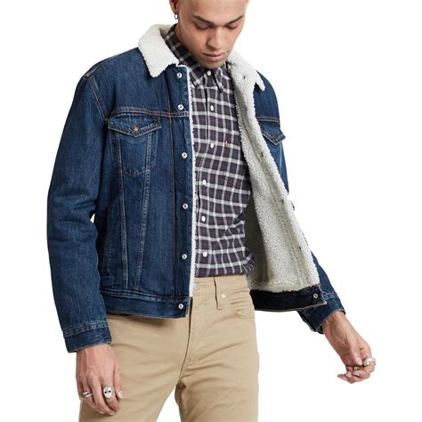 LEVI S Type 3 Retro Mod Sherpa Denim Trucker Jacket Palmer