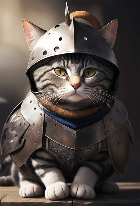 Ai Generiert Katze Rüstung Kostenloses Bild auf Pixabay Pixabay