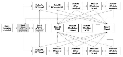 the structure of the compartmental markov model dx diagnosis hc download scientific diagram