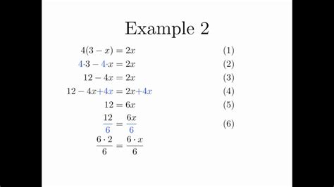 Algebra With Variables