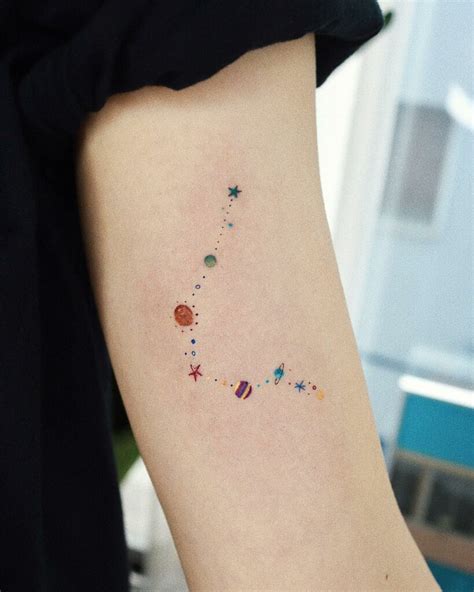 Top Aquarius Star Constellation Tattoo Latest In Cdgdbentre