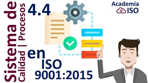 NORMA ISO 9001 VERSIÓN 2015 4 4 Sistema de gestión de la calidad y