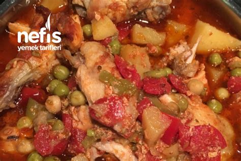 Fırında Sebzeli Tavuk Kanat Bonfile Nefis Yemek Tarifleri