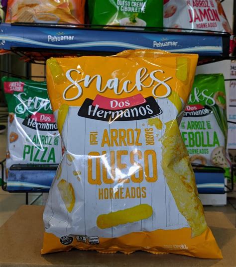 SNACKS DOS HERMANOS QUESO X 80 GR Atención 24hs
