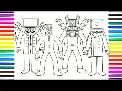Como Desenhar O Big Speakerman Como Dibujar A Big Speakerman