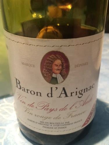 Baron D Arignac Vin De Table Fran Ais Vivino Brasil
