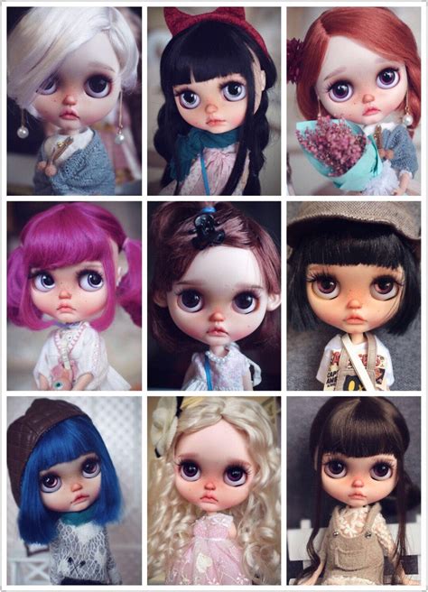 Works Show Of Custom Blythe Blythecustom Doll By Qdsy Etsy