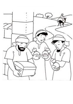 Parable Of The Wedding Feast Coloring Pages