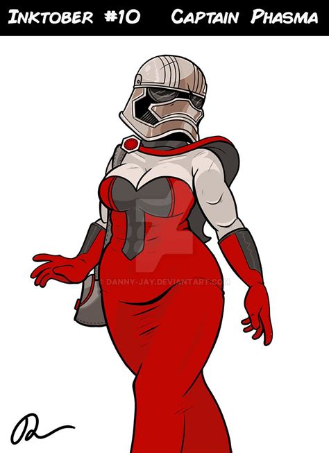 Inktober Captain Phasma By Danny Jay On Deviantart