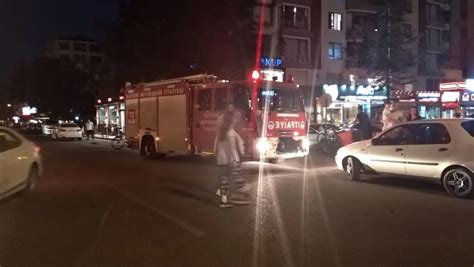 Tuna caddesinde trafik kazası