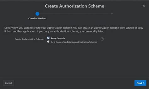 Creating A Custom Authentication And Authorization Schema In Oracle